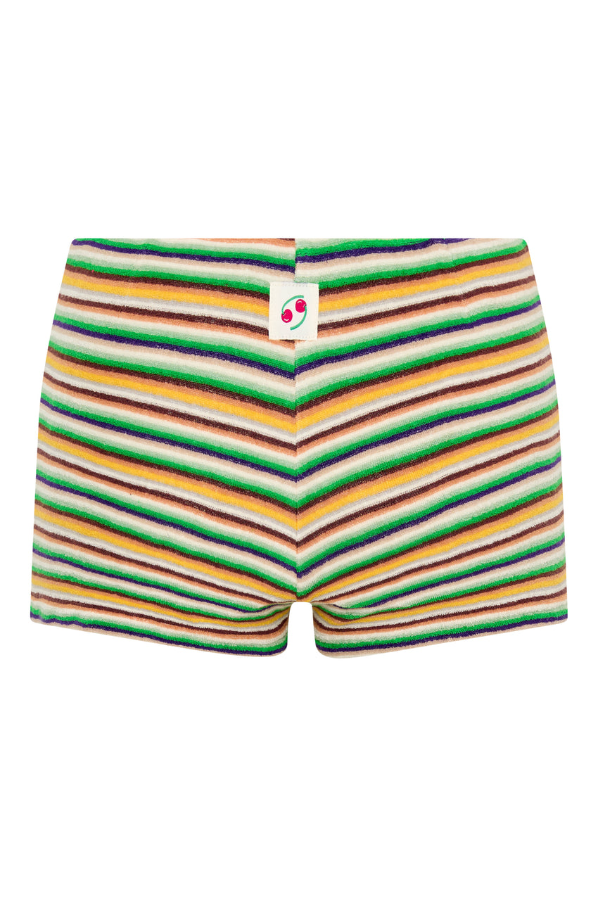 Tiny Shorts — Pixie Lace up Terry Towelling | Highrack Studios