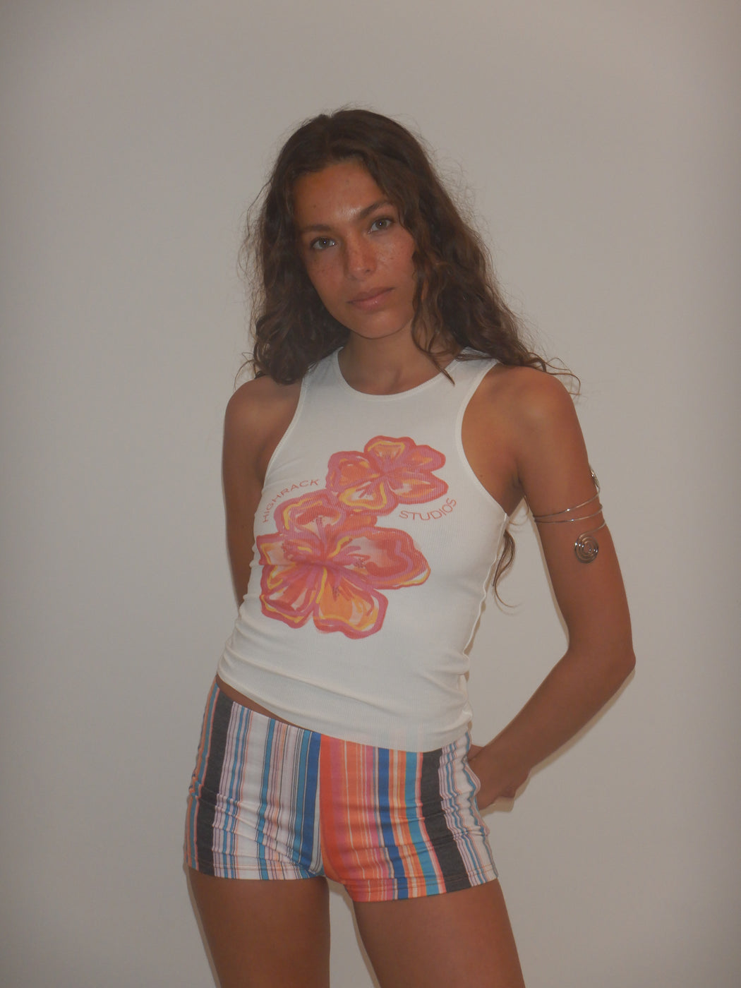 Tropical Flower Tank Top | Highrack Studios