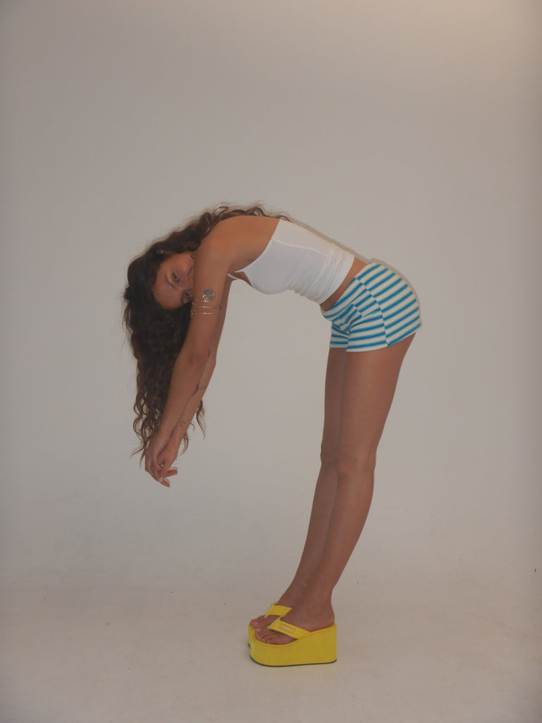 Tiny Shorts — 70s Terry Towelling | Highrack Studios