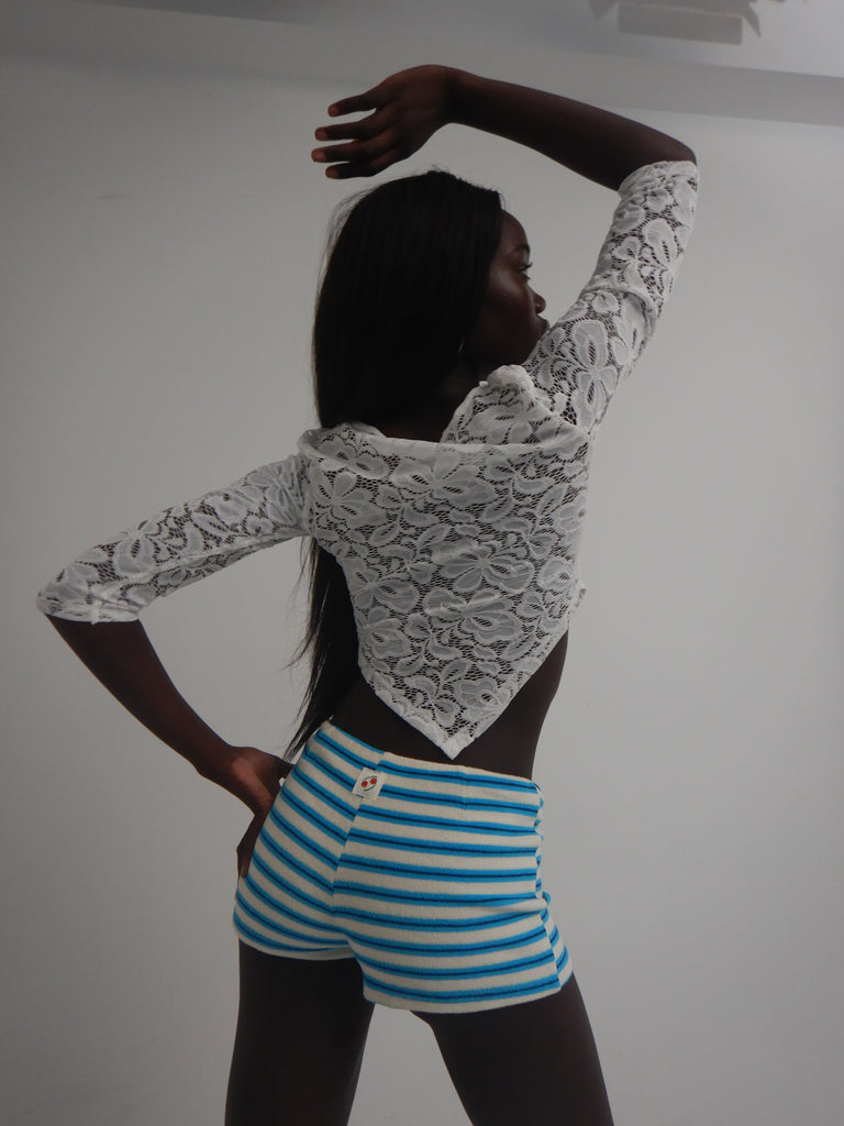 Tiny Shorts — 70s Terry Towelling | Highrack Studios