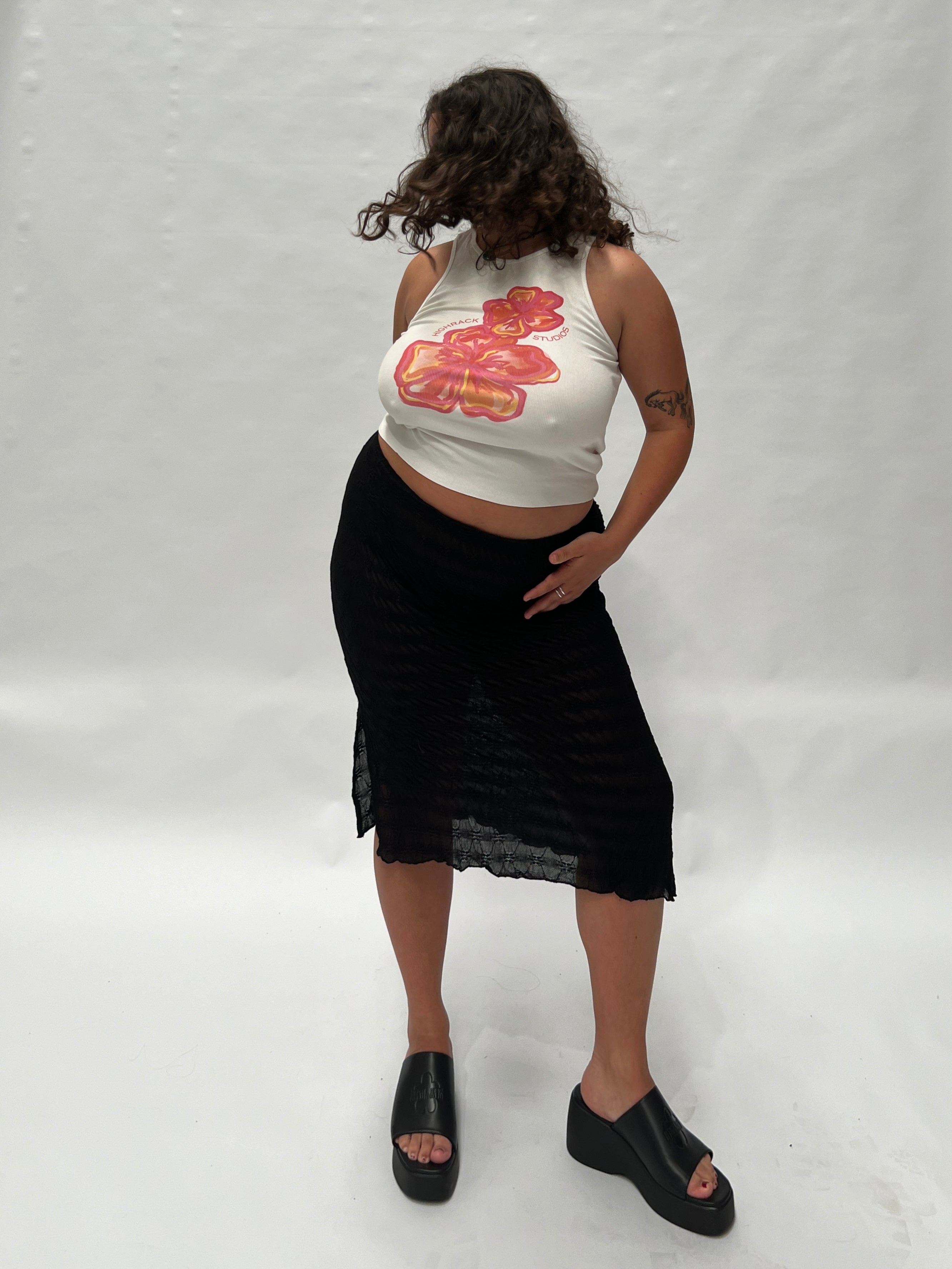 Tropical Flower Tank Top | Highrack Studios